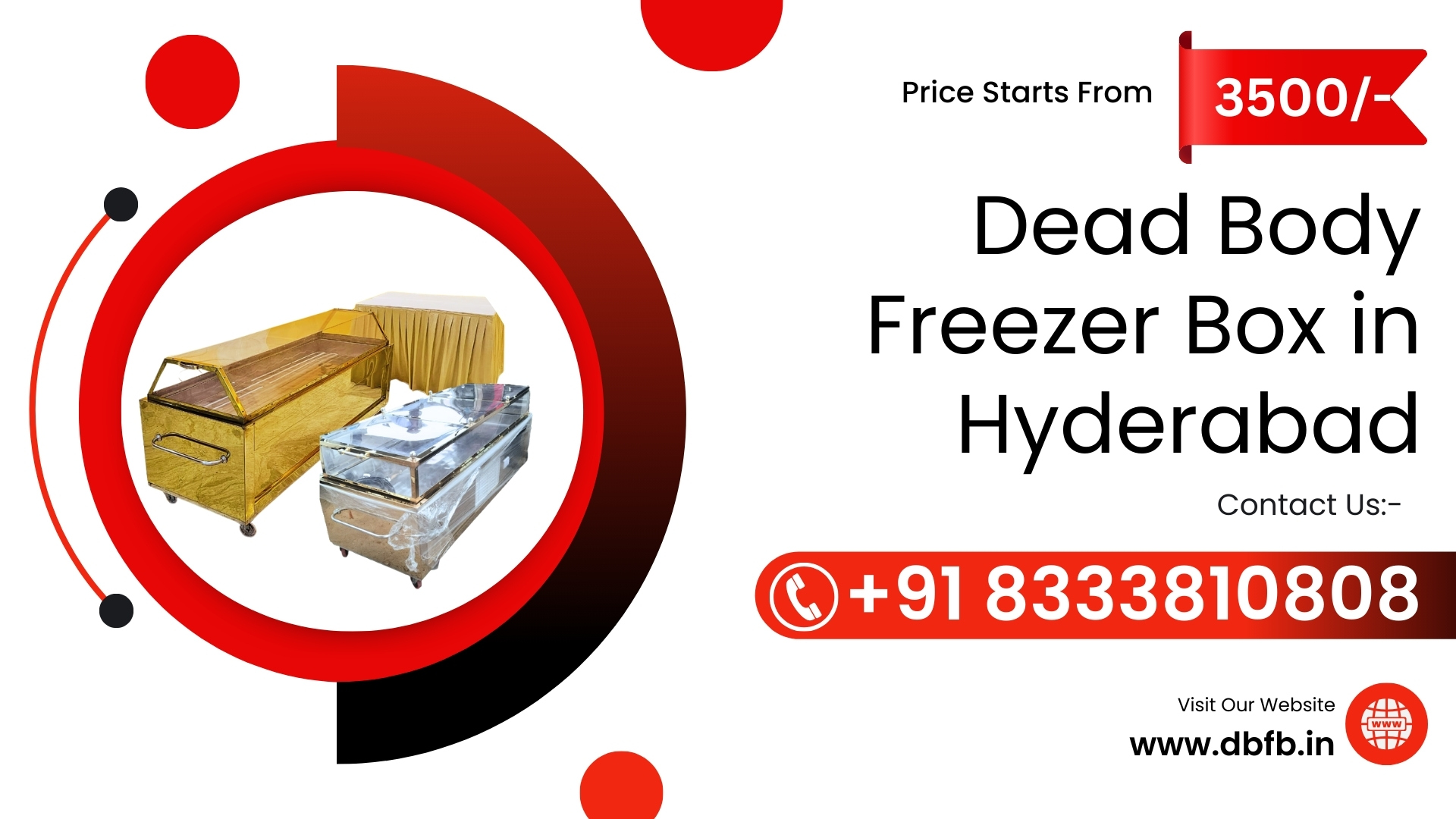 Dead Body Freezer Box Rental Service Call 8333810808